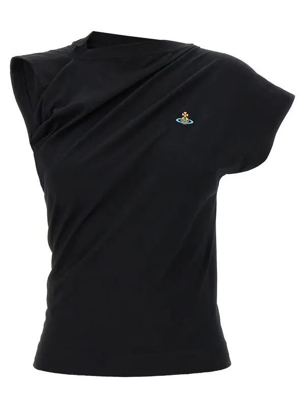 VIVIENNE WESTWOOD Hebo Cotton Top - Black