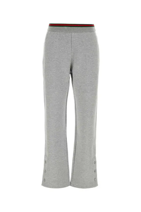 Gucci Grey Cotton Blend Joggers