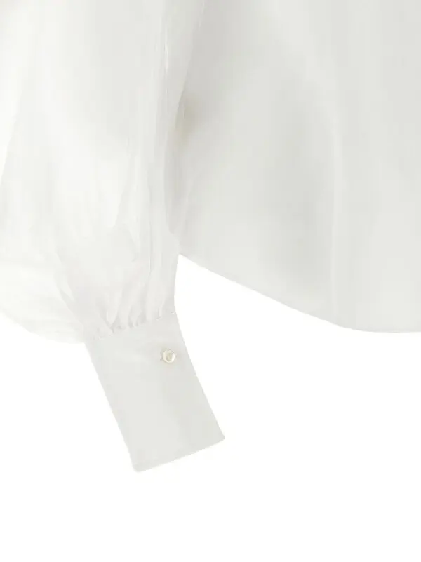 Brunello Cucinelli Cotton Organza Shirt