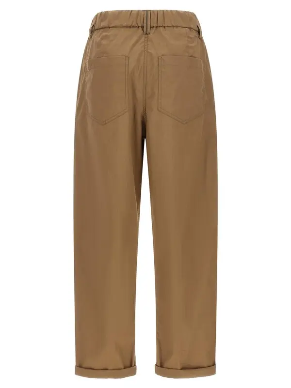 Brunello Cucinelli Track Pants - Cream