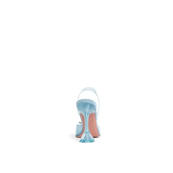Amina Muaddi Rosie Glass Pumps - Blue