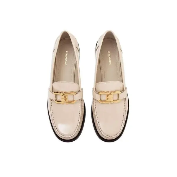 FERRAGAMO Maryan Loafers - White