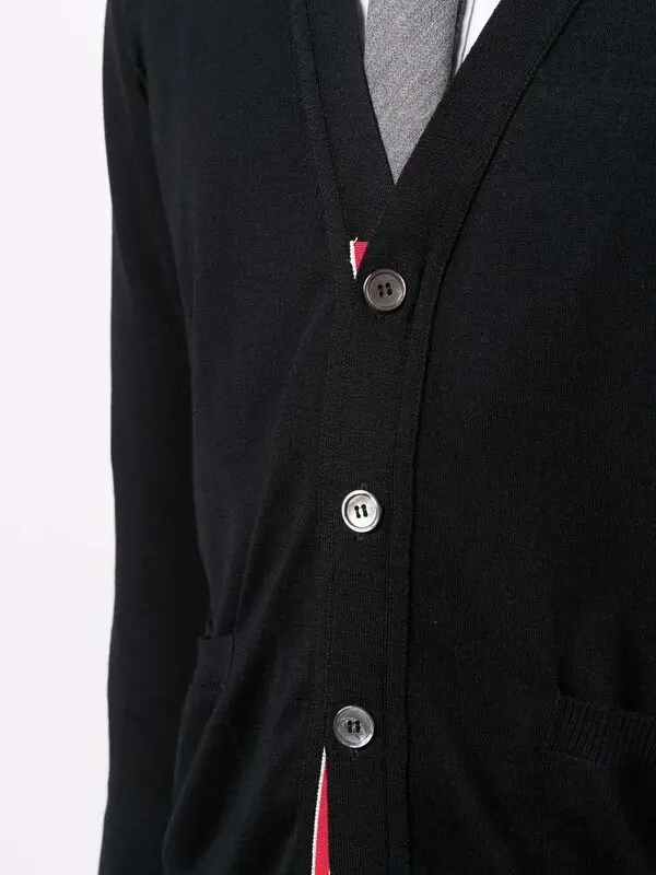 Thom Browne Cardigan With Stripe Detail