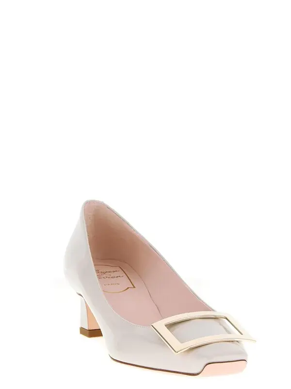 ROGER VIVIER Trompette Pumps - White