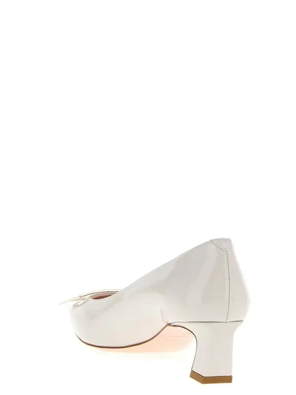 ROGER VIVIER Trompette Pumps - White