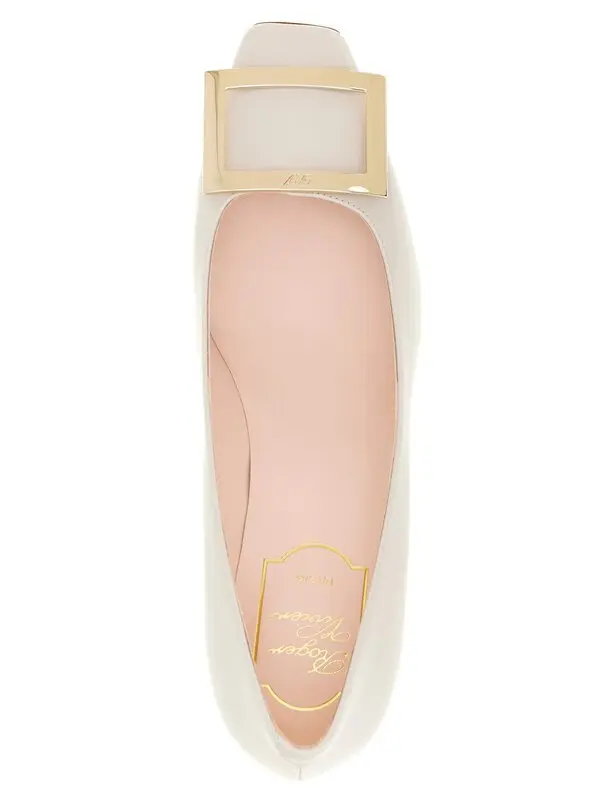 ROGER VIVIER Trompette Pumps - White