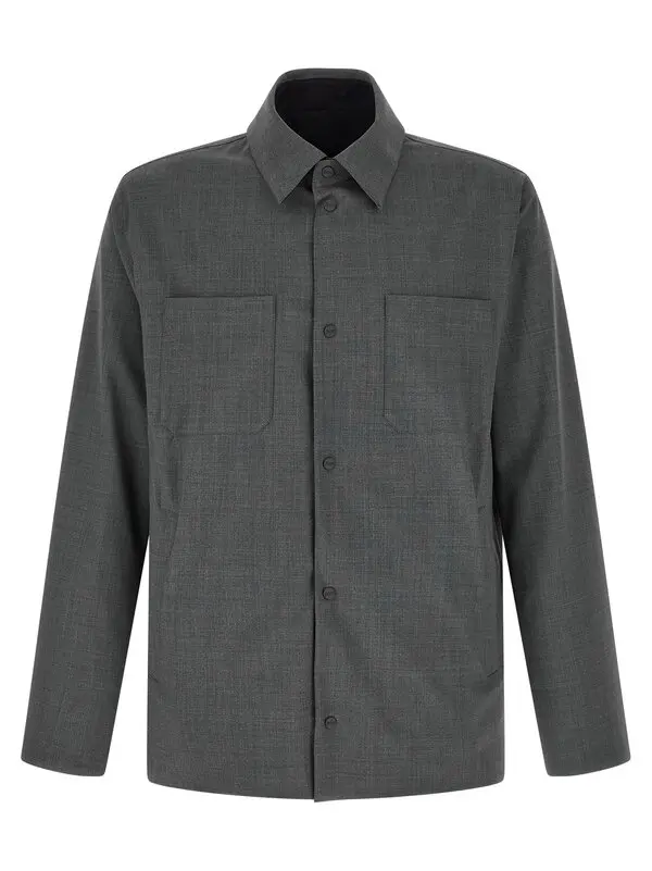 Herno Reversible Overshirt - Gray
