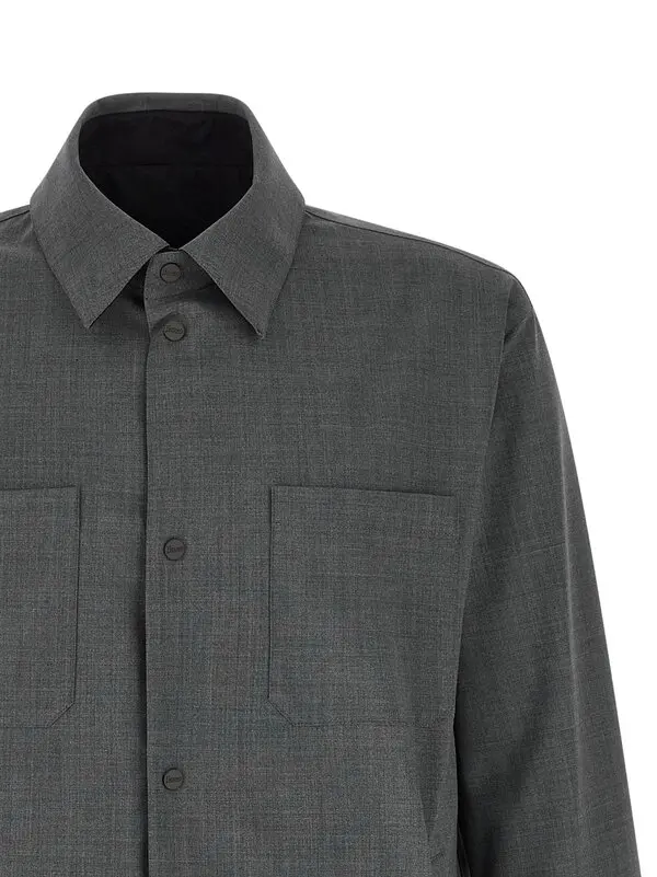 Herno Reversible Overshirt - Gray