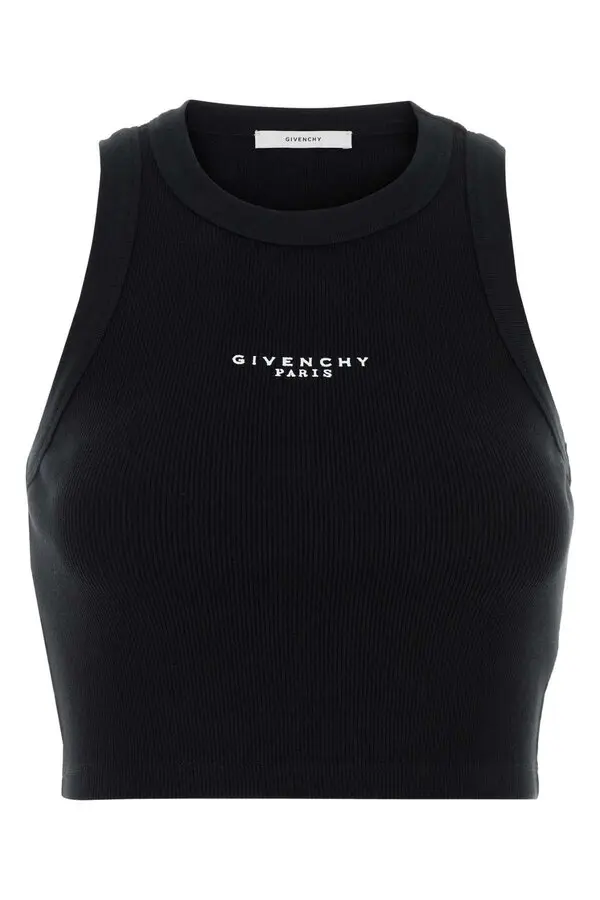 Givenchy Stretch Cotton Crop-top
