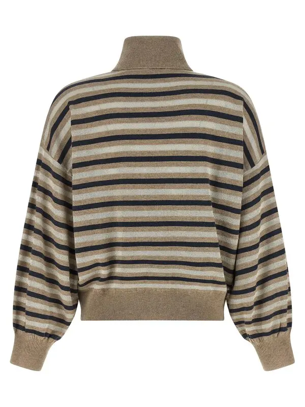 Brunello Cucinelli Sparkling Stripes' Sweater