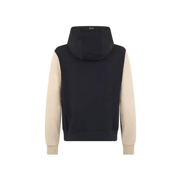 Herno Colour-block Hooded Sweatshirt