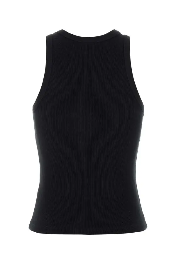 Givenchy Stretch Cotton Tank Top - Black
