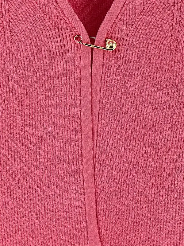 Versace Safety Pin' Cardigan