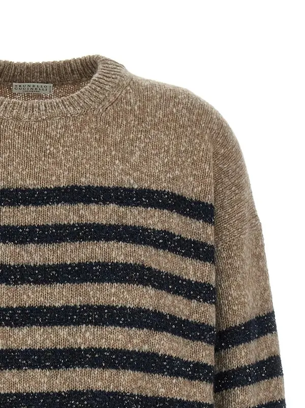 Brunello Cucinelli Dazzling Stripes' Sweater