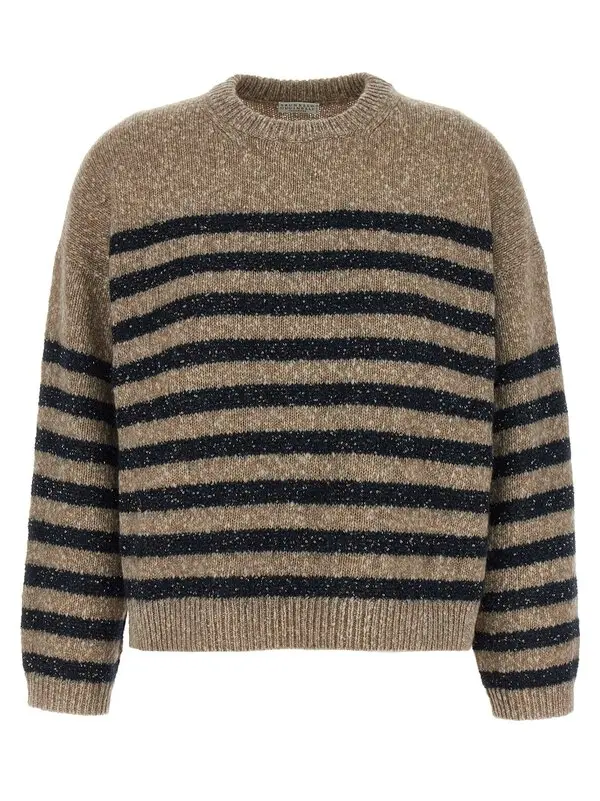 Brunello Cucinelli Dazzling Stripes' Sweater - Multicolor