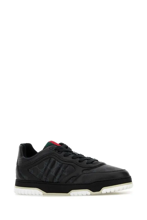 Gucci Printed Leather Sneakers