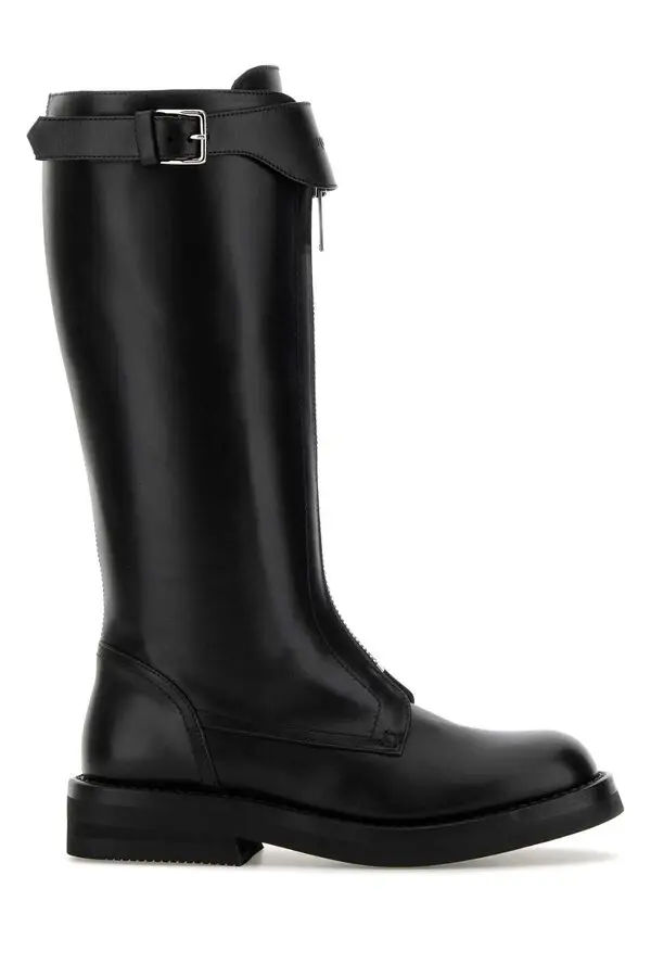 Alexander McQueen Leather Countryside Boots