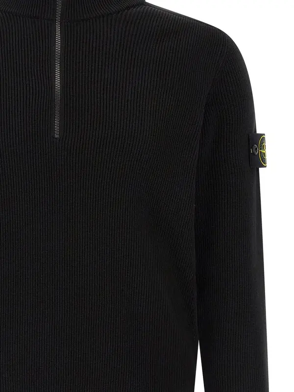 Stone Island 5100124' Sweater - Black