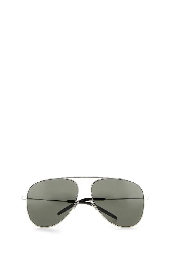 Saint Laurent Metal Sl 800 Sunglasses - Silver