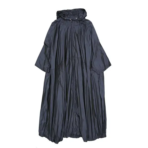 Herno Oversized Hooded Coat - Blue