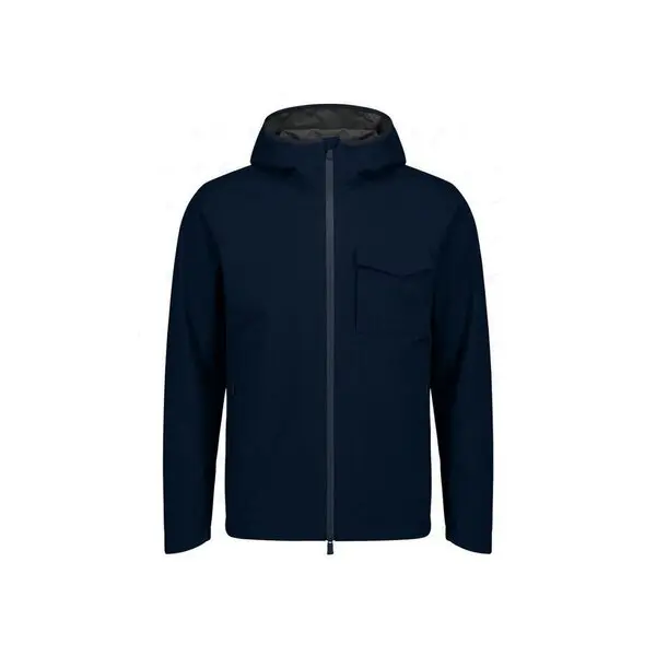 Herno Hooded Rain Jacket - Blue