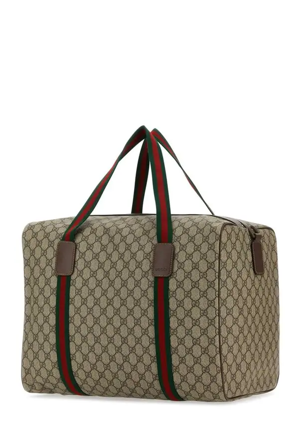 Gucci Gg Supreme Fabric Travel Bag