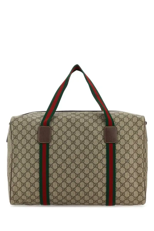 Gucci Gg Supreme Fabric Travel Bag - Multicolor