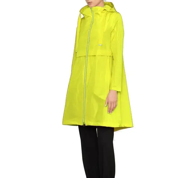 Herno Lightweight Parka Coat - Yellow