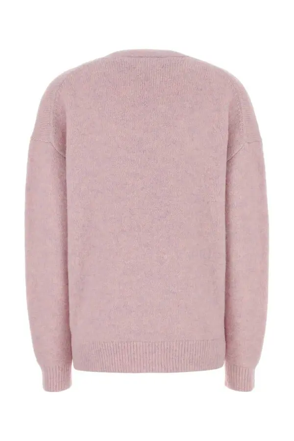 Isabel Marant Étoile Melange Alpaca Blend Eborah Cardigan - Pink