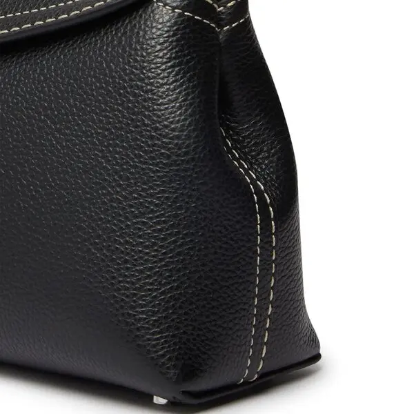 TOTEME T-lock Clutch Bag - Black