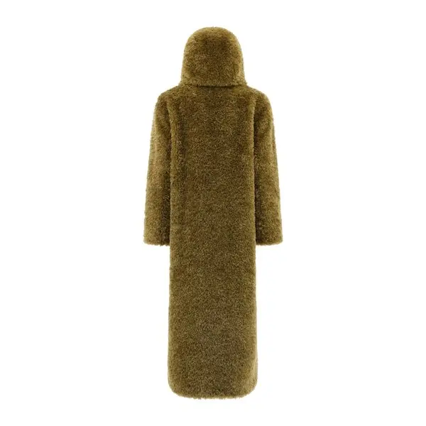 Herno Curly Faux Fur Coat