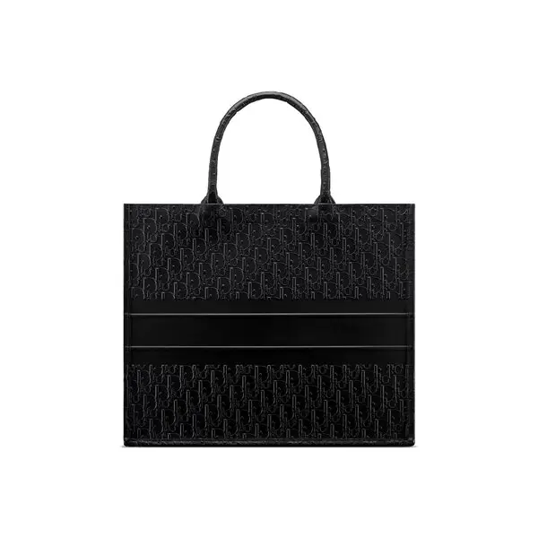 Dior Oblique Leather Tote Bag