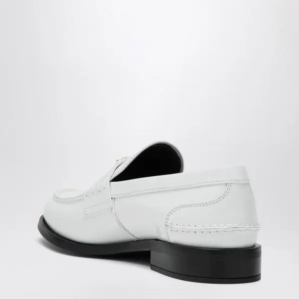 Prada Brushed Leather Loafer