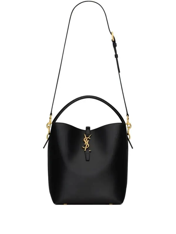Saint Laurent Le 37 In Shiny Leather