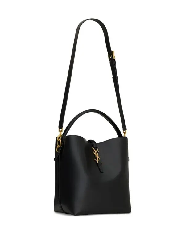 Saint Laurent Le 37 In Shiny Leather