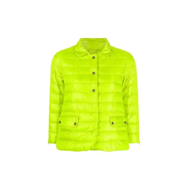 Herno Crop-sleeve Down Jacket - Green