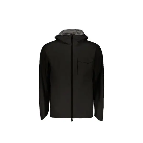 Herno Lightweight Hooded Jacket - Black