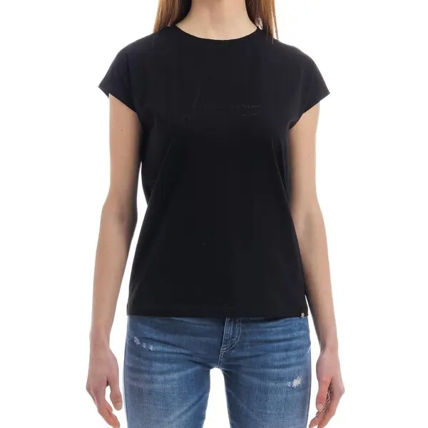 Herno Crystal-embellished Logo T-shirt