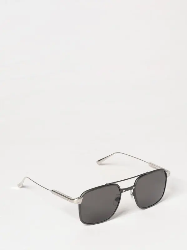 Cartier Ct0610s Aviator Sunglasses In Titanium - Black