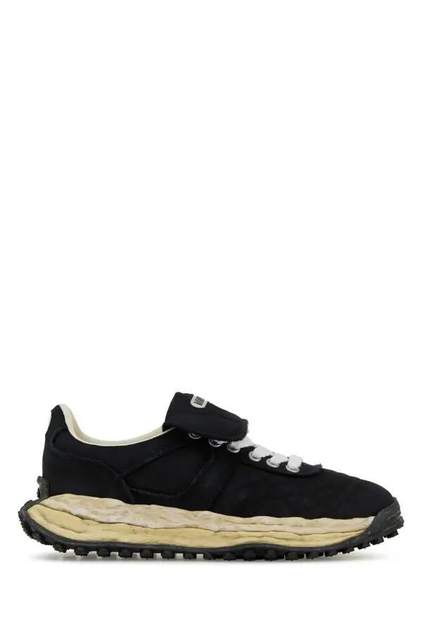 Mihara Yasuhiro Slate Fabric Scott Sneakers - Black