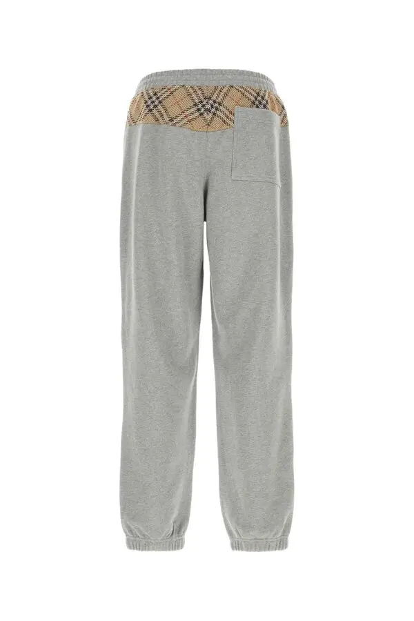 Burberry Grey Cotton Joggers