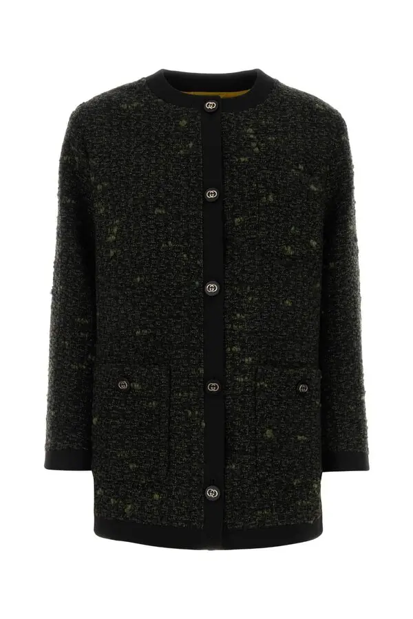 Gucci Boucle Overcoat - Multicolor