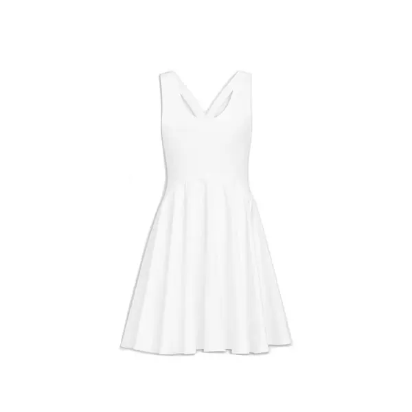 Alaïa Cotton Mini Dress - White