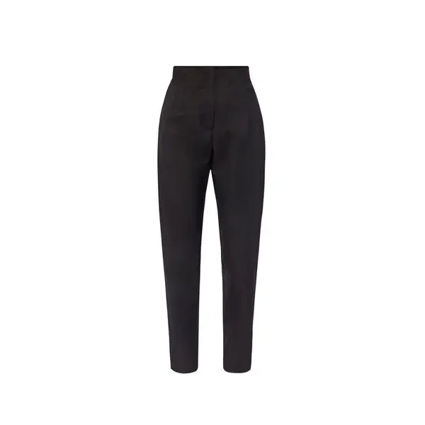 Alaïa Wool Trousers - Black
