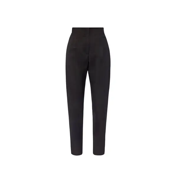 Alaïa Wool Trousers - Black