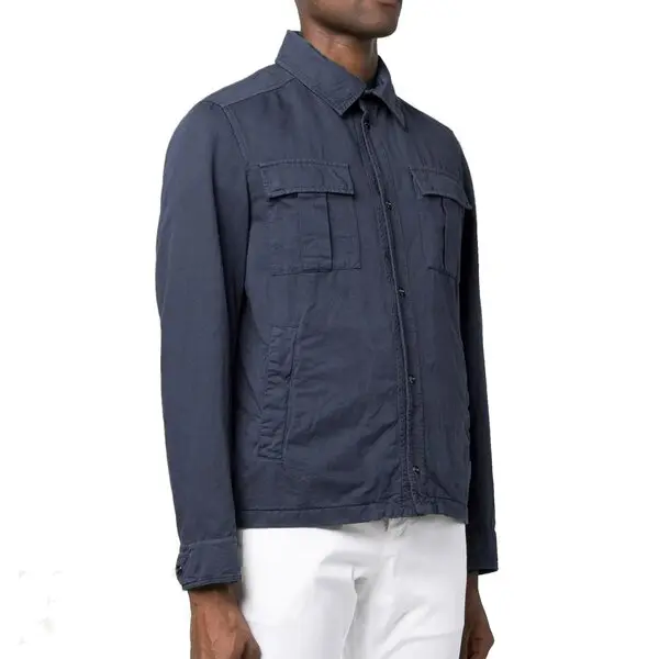 Herno Chest-pockets Shirt - Blue