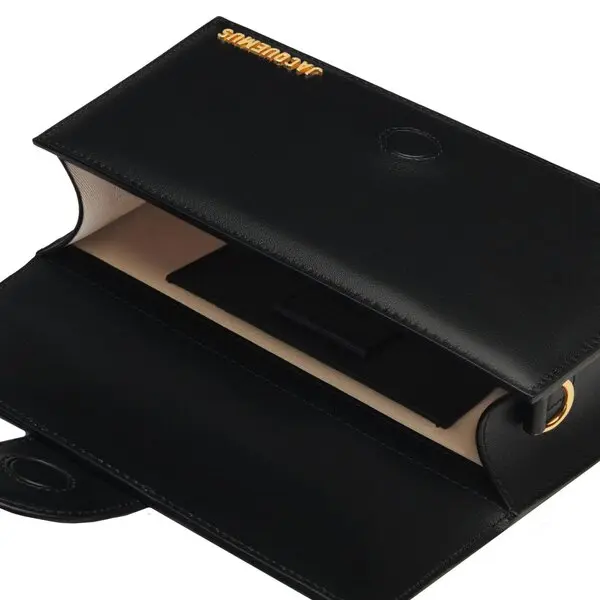 Jacquemus Le Grand Bambino Leather Handbag - Black