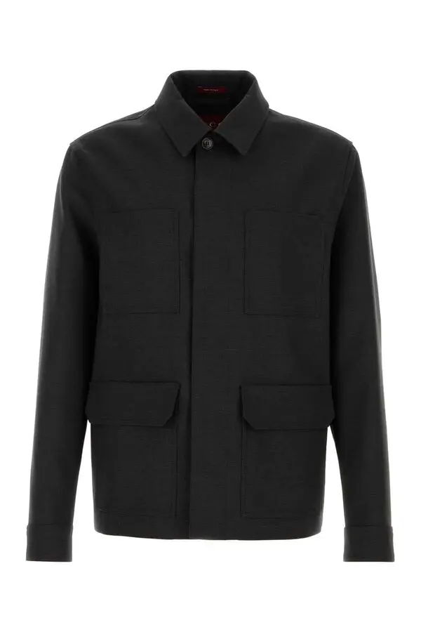 Gucci Charcoal Wool Jacket