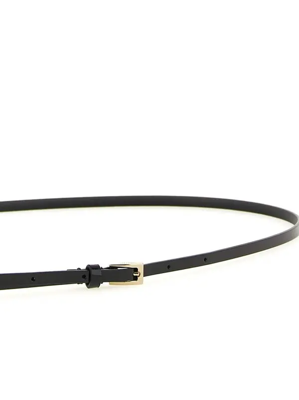 TOM FORD Patent Leather Skinny Belt