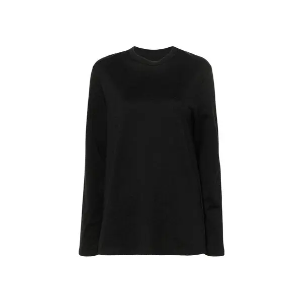 JIL SANDER Long Sleeved T-shirt - Black